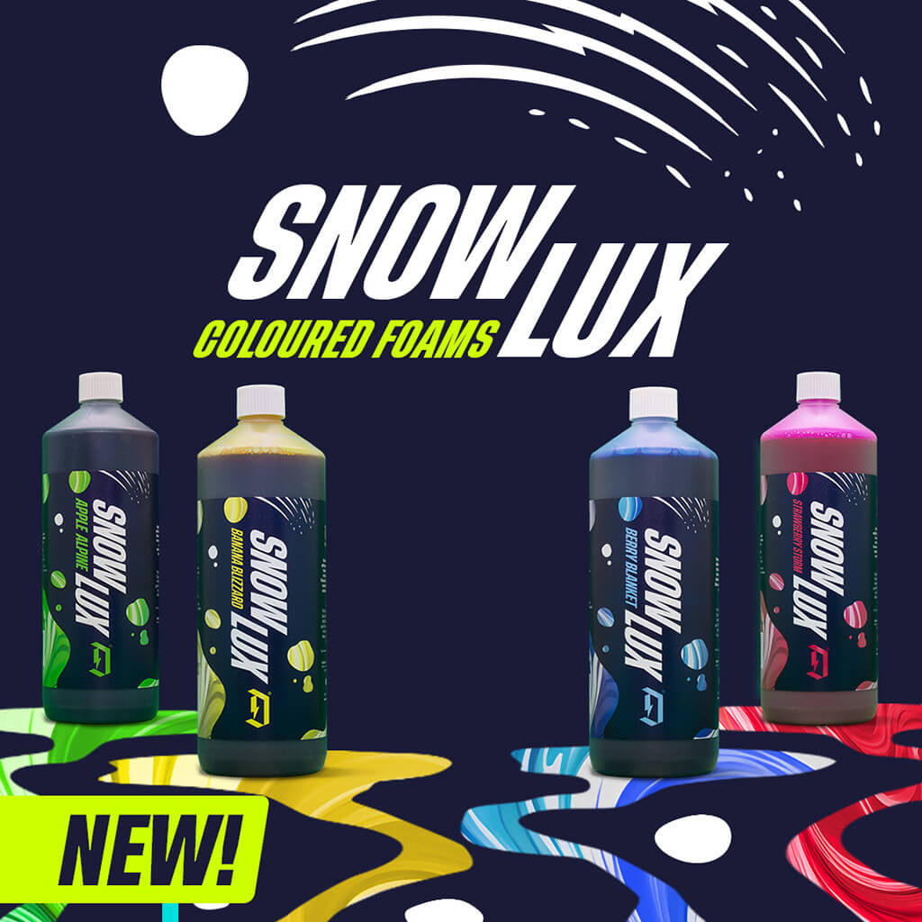 Snow Lux - Strawberry Storm - Coloured Snow Foam - 1 Litre