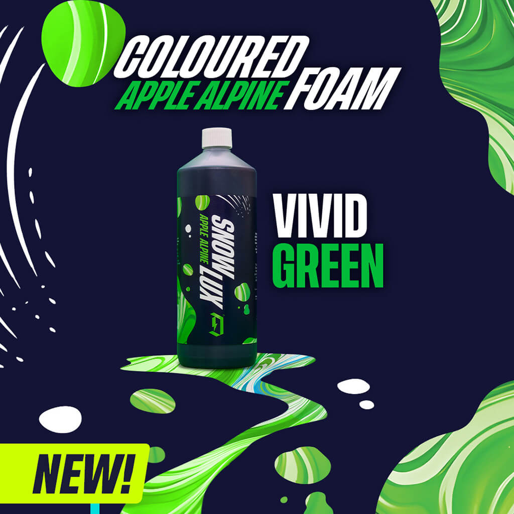 Snow Lux - Apple Alpine - Coloured Snow Foam - 1 Litre
